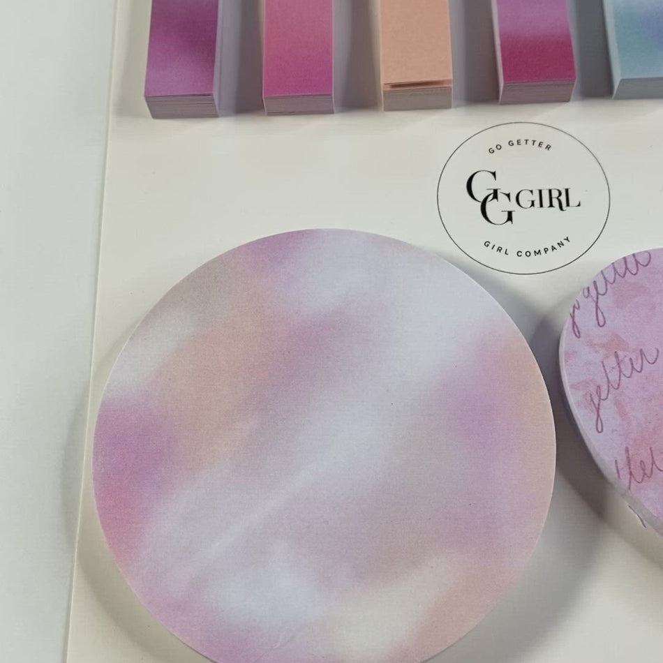 Pastel Sticky Notes - Assortment Set (800+ Piece) | Go Getter Girl – Go ...