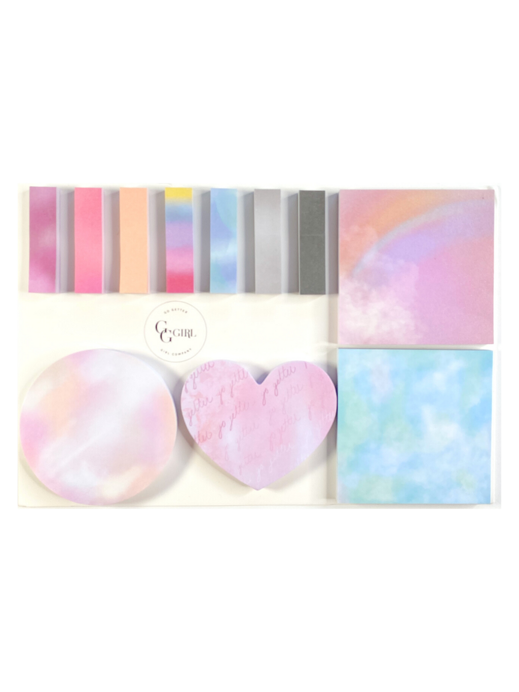 Pastel Sticky Notes - Assortment Set (800+ Piece) | Go Getter Girl – Go ...